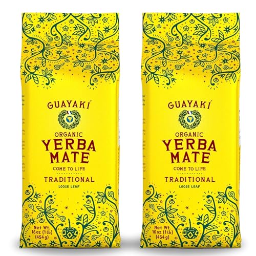 Guayaki Yerba Mate, Organic Traditional Yerba Mate, Alternative to Tea ...