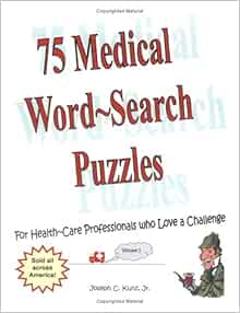 Amazon - 75 Medical Word Search Puzzles: For Health-Care Professionals ...