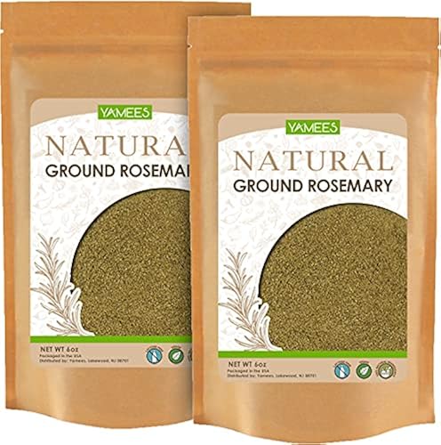 Yamees Rosemary Powder - 12 Oz (6 Oz Each) – Ground Rosemary – Dried ...