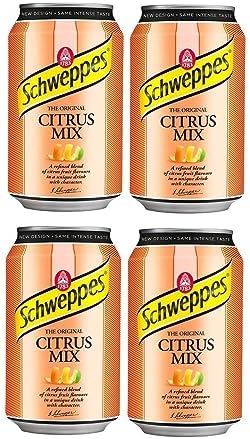 Schweppes The Original Citrus Mix 330ml Pack of 4 price in UAE | Amazon ...