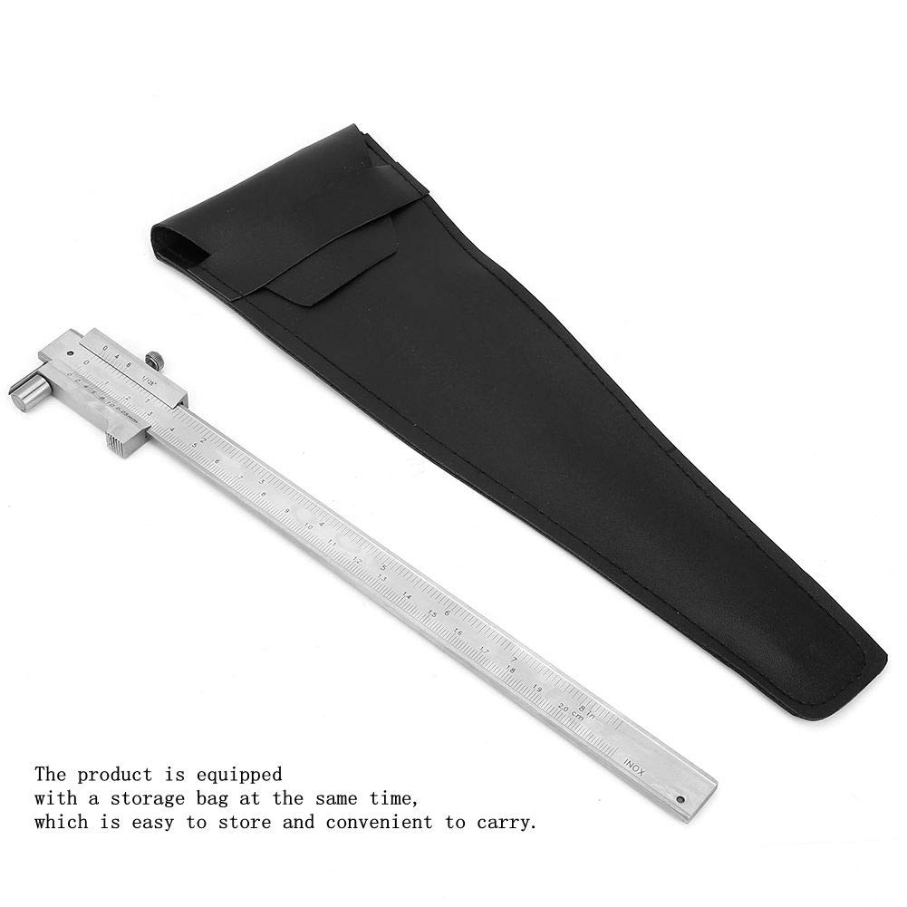 Vernier Caliper, 0-200mm Stainless Steel Portable Caliper Ruler, Tracer ...