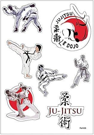 Planche A4 de stickers judo autocollant adhésif scrapbooking - A56 ...