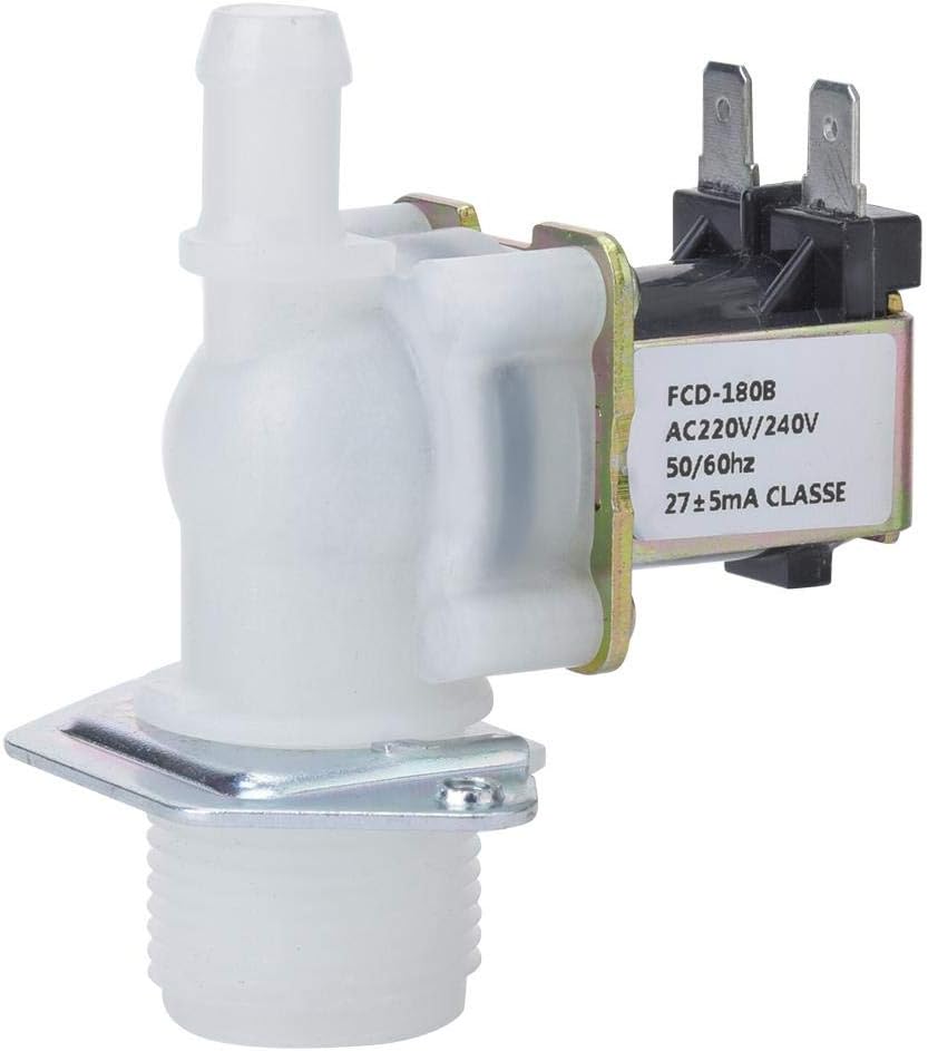 GAESHOW 3/4in Electric Solenoid Valve Inlet 1-Way Guide Plastic ...