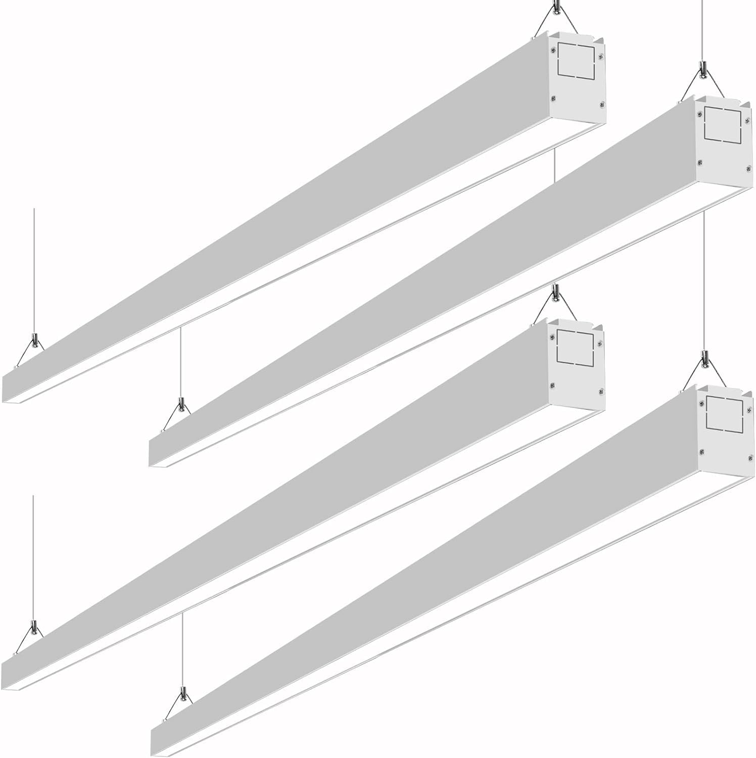 hykolity 8FT Linkable LED Linear Light, 80W 9200lm 3000K/4000K/5000K ...