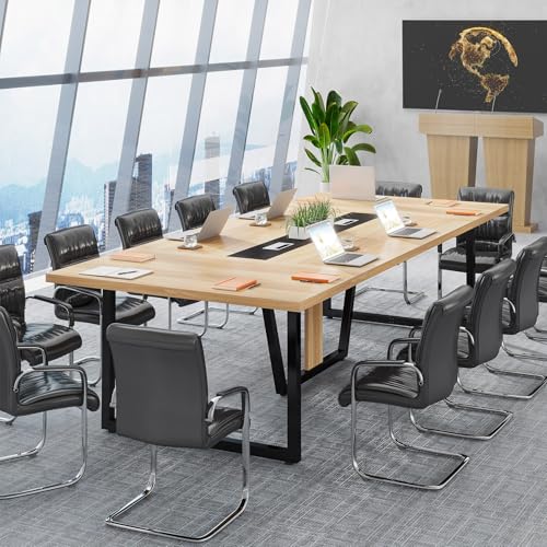 Tribesigns 8FT Conference Table, 94.49 L X 47.24 W X 29.53 H Inches ...