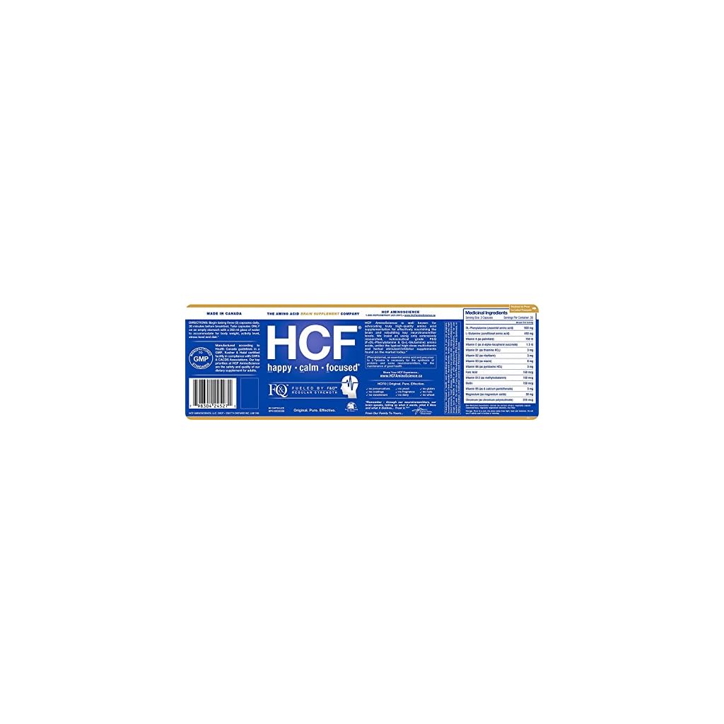 HCF Happy, Calm & Focused: Boost Brain Power & Mood