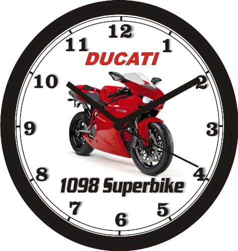 Amazon.com: DUCATI 1098 SUPERBIKE WALL CLOCK-NEW!!-Free USA Ship: Home ...