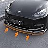 Fit Tesla Model Y Front Bumper Lip Kit Car Mods Spoilers For Tesla ...