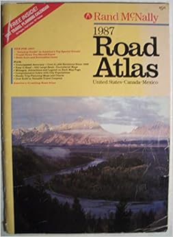 Rand McNally 1987 Road Atlas: United States, Canada, Mexico: Rand ...