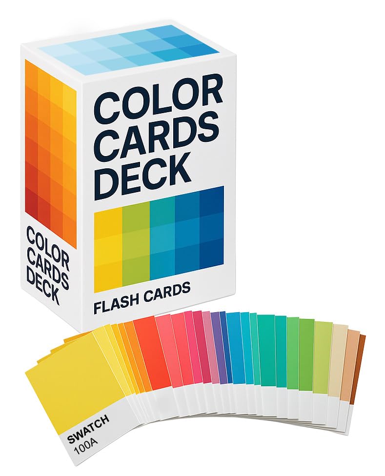 Mua Color Cards Deck ? 200 Essential Color Cube Cards for Artists ...