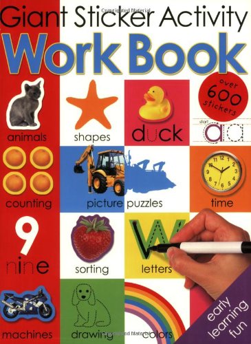 Giant Sticker Activity Work Book: Priddy, Roger: 9780312495237: Books ...