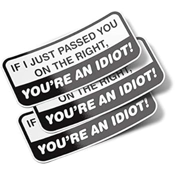 Amazon.com: American Vinyl If I Passed You on The Right You're in The ...