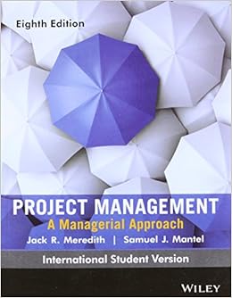 PROJECT MANAGEMENT: A MANAGERIAL APPROACH, 8TH ED, ISV: Amazon.co.uk: JACK R. MEREDITH, SAMUEL J ...