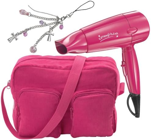 Carmengirls Girls Night Out Hair Dryer Gift Set: Amazon.co.uk: Health ...