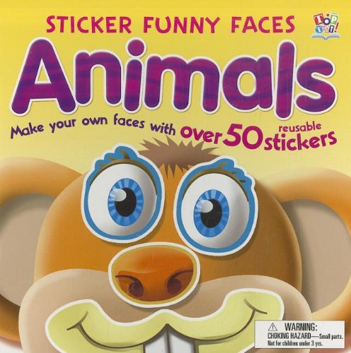 Animals - Sticker Funny Faces : Amazon.es: Libros
