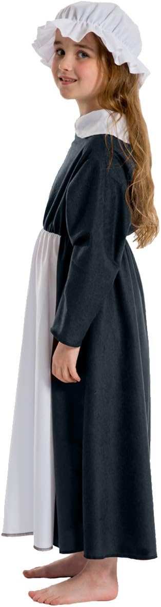 Charlie Crow Alice Victorian / Edwardian Maid Costume For Kids. 9-11 ...