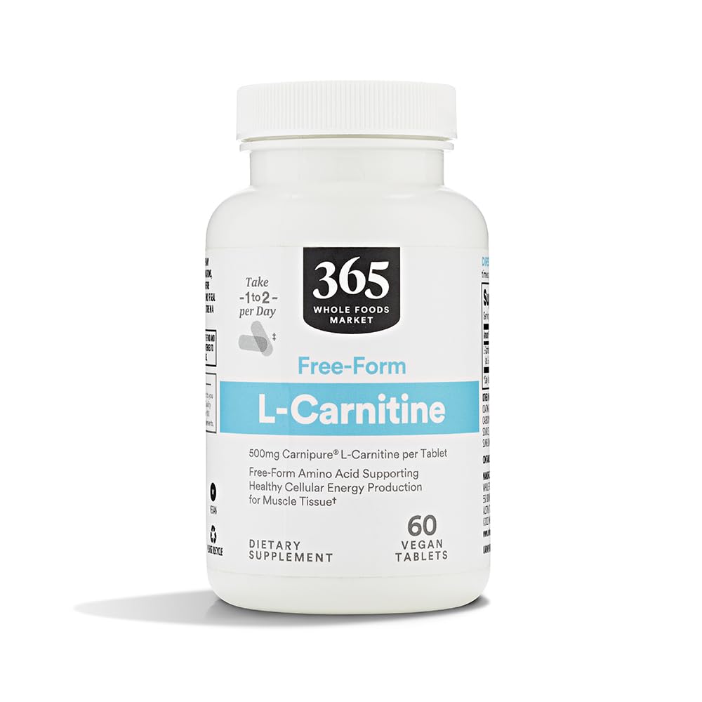 Mua Whole Foods Market, Free-Form L-Carnitine 500mg, Vegan, 60 Count ...