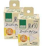 Amazon | ELPA ダイクロハロゲン 75W形 GU5.3 中角 G-1641NH (JR12V50WLM/K-H) | ELPA | ハロゲン電球 通販
