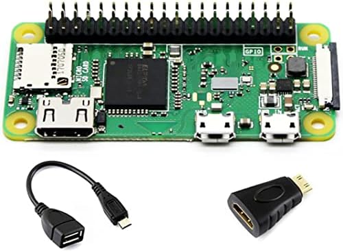 Pi Zero WH Package with Raspberry Pi Zero WH (Zero W with 40PIN Pre ...