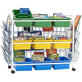 Amazon.com: Leveled Reading Book 36" Browser Cart: Kitchen & Dining
