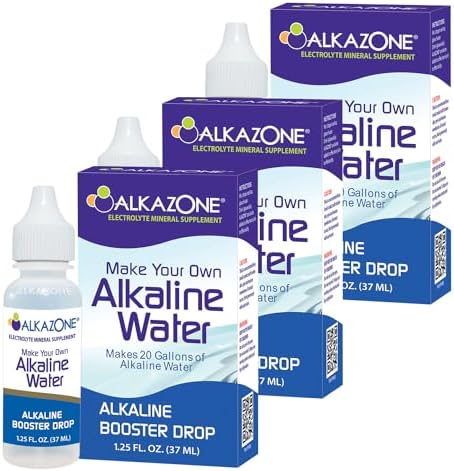 Alkazone Make Your Own Alkaline Water | 1 Pack Makes 20 Gallon of ...