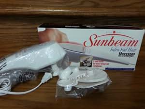 Amazon.com: Sunbeam Dual Action Infra-red Heat Massager/ Model 1856-1 ...