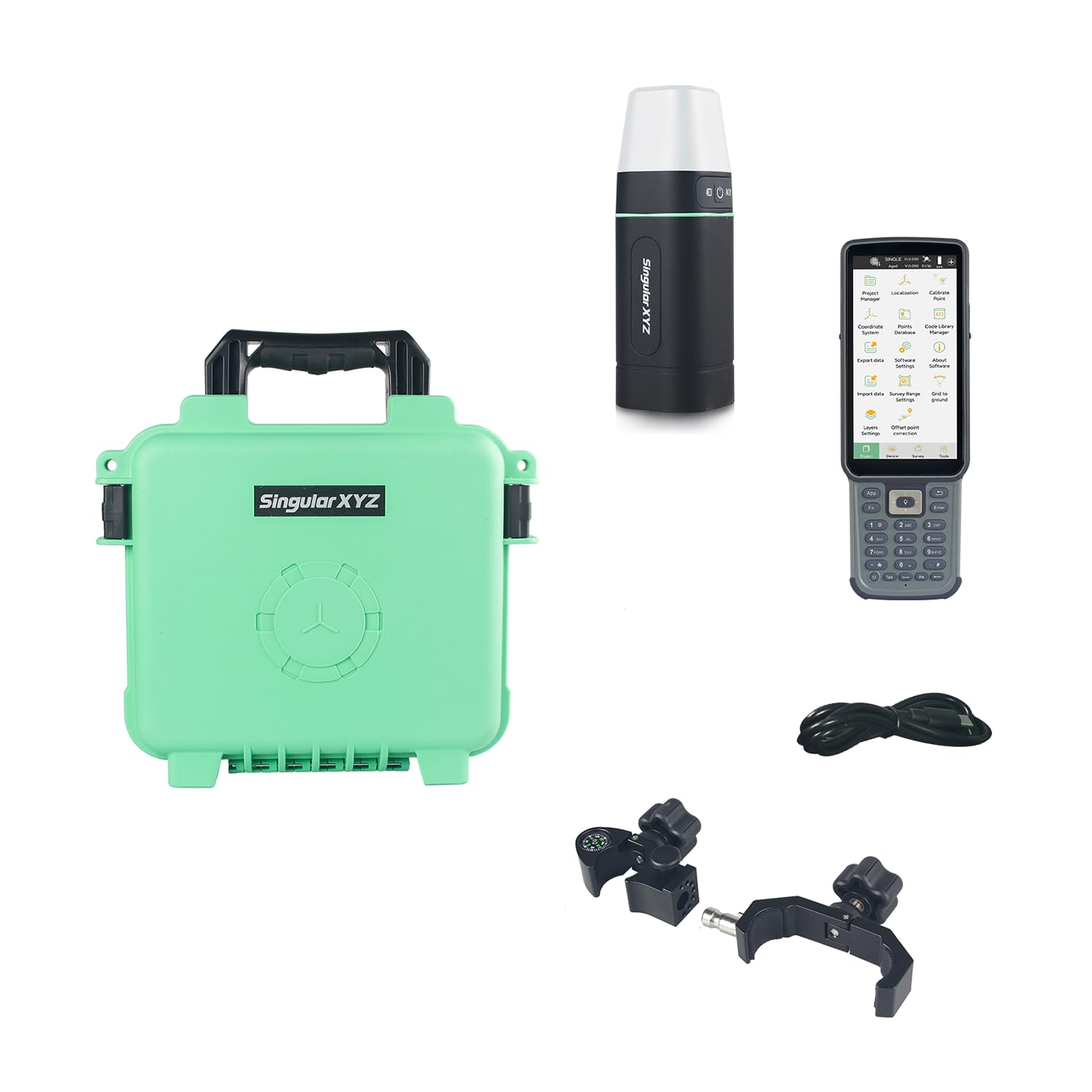 Mua Network Lightweight and Intelligent GNSS RTK Receiver, Compatible ...