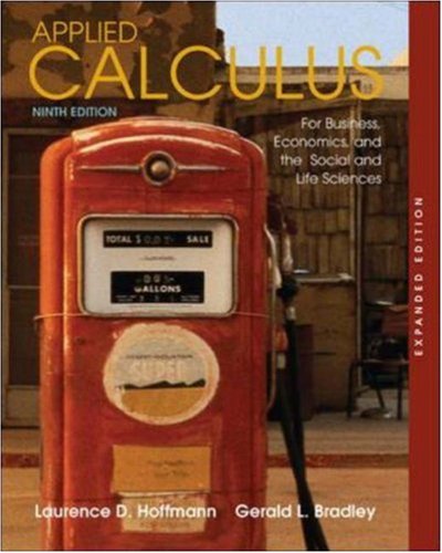 Applied Calculus for Business, Economics, and the Social and Life ...