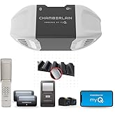 Chamberlain B970T Smart Garage Door Opener with Battery Backup - myQ ...