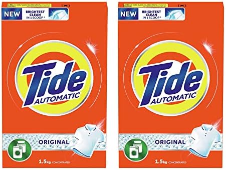 Tide Automatic Powder Laundry Detergent Original Scent 1.5kg x 2 (Pack Of 2) price in UAE ...