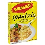 Amazon.com: Maggi Spaetzle, Authentic German Dumplings (10.5 ounce ...