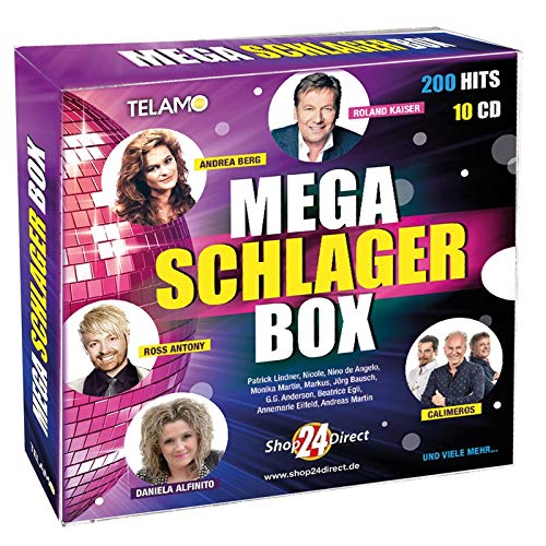 Die Mega Schlager Box - : Amazon.de: Musik-CDs & Vinyl