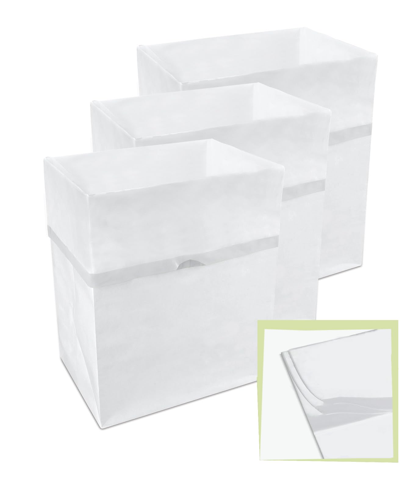 Clean Cubes Product Image 13 Gallon Multi-Liner Disposable Trash Cans ...