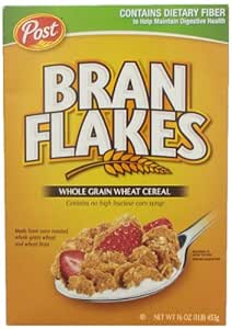 Amazon.com: Post Bran Flakes Cereal, 16 oz