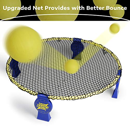 A11N Bing Bang Ball Game Set - Includes Playing Net, 3 Balls, Bag and ...