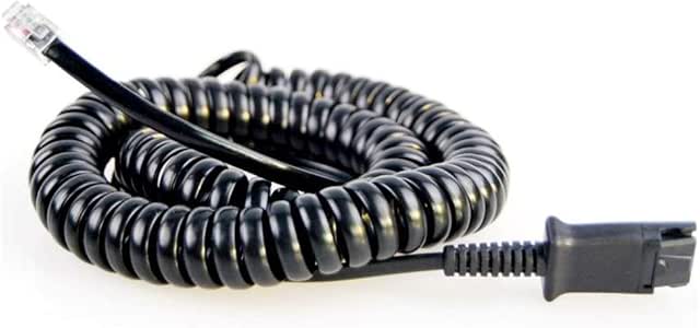 Amazon.com: Headset Adapter Cable Compatible with Cisco Phones (Coil ...