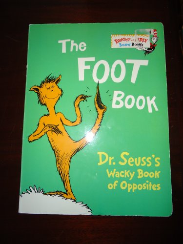 Librarika: Foot Book Dr. Seuss's Wacky Book of Opposites