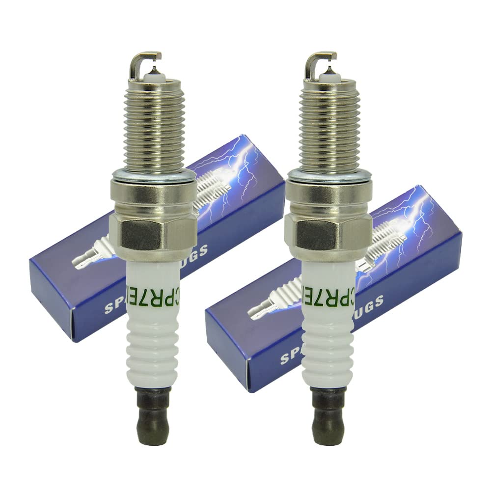 2Pcs CNPAPC Upgrade Double Iridium IX Spark Plugs DCPR7EIX #3144#6046#97637 for 1999-2016 Harley ...