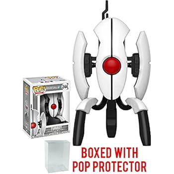 Amazon.com: Funko Pop Games: Chell Collectible Vinyl Figure with Portal ...