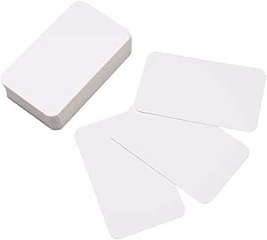 Amazon.com : Tupalizy Small Blank Paper Message Note Business Cards ...