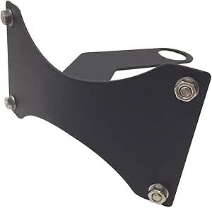 Amazon.com: SPEEDMETAL Swingarm License Plate Bracket - Black : Automotive