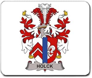 Amazon.com: Holck Family Crest Coat of Arms Mouse Pad : Office Products
