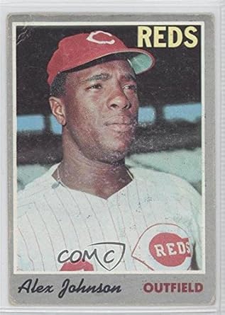 Amazon.com: Alex Johnson (Baseball Card) 1970 Topps - [Base] #115 ...