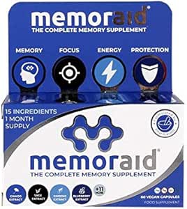 Amazon.com: Memoraid - The Complete Memory Supplement Enhance Your ...