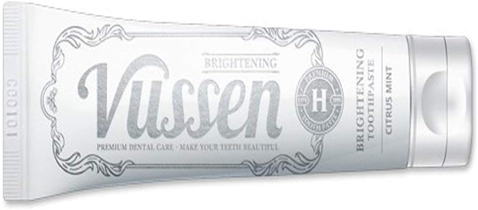 Amazon.com: Vussen H 4.2oz(120g) Whitening Toothpaste Brightening Citrus Mint Flavor: Health ...