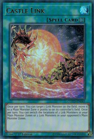 Yu-Gi-Oh Castle Link - COTD-EN065 - Ultra Rare - 1st Edition - Code of the Duelist (1st Edition)