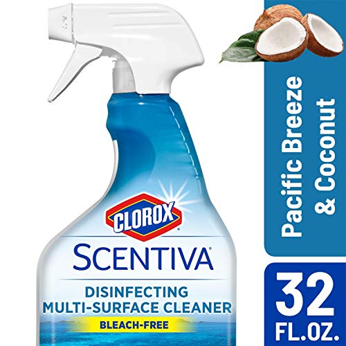 Clorox Scentiva Multi Surface Cleaner Spray, Bleach Free, Pacific ...
