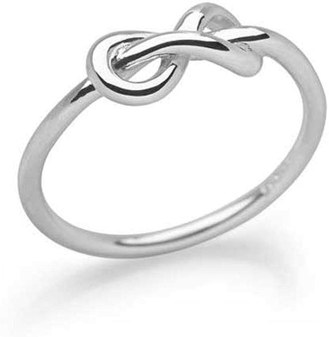 Forever Knot Ring R: Amazon.co.uk: Jewellery