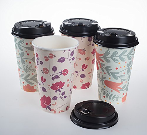 •GOLDEN APPLE, Disposable Insulated Paper Coffee Cups 16 oz. Cups ...
