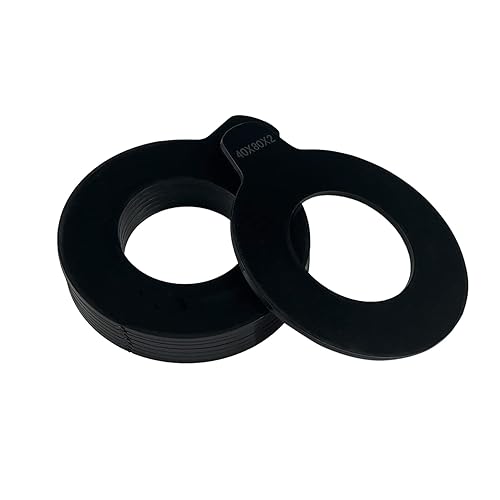 GYUPTRK 8 x 40mm Bucket Pin Shim Kit for Excavator and Skid Steer 2mm Thickness Fit for Cat ...